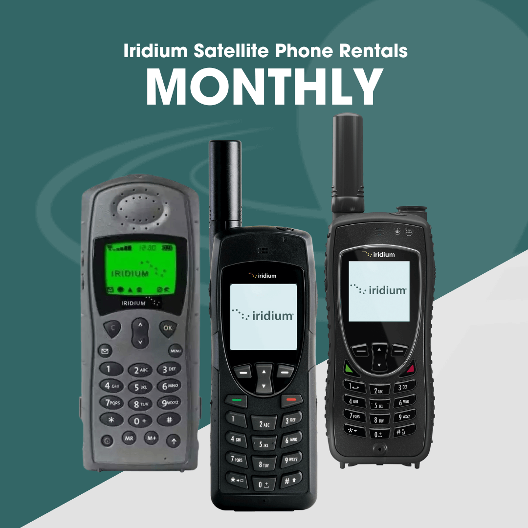 Iridium Satellite Phone Monthly Rentals – OCENS